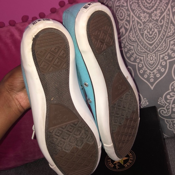 Converse | Shoes | Baby Blue Converse Sneakers | Poshmark